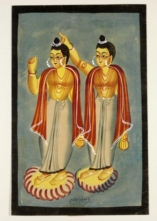 Gaur and Nitai | Unknown | V&A Explore The Collections