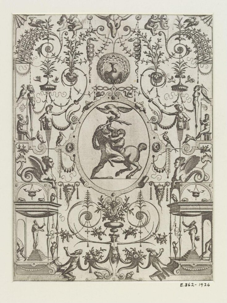 Grottesco in diversche manieren | Langlois | Unknown | V&A Explore The ...