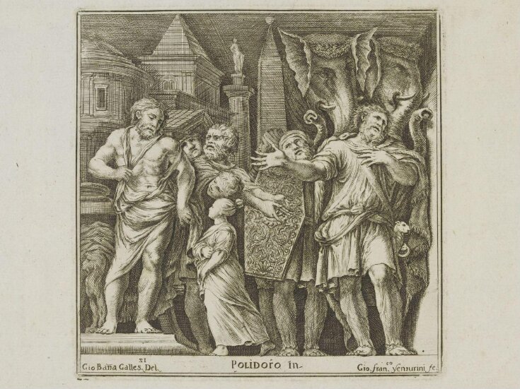 Classical frieze derived from the work of Polidoro da Caravaggio ...