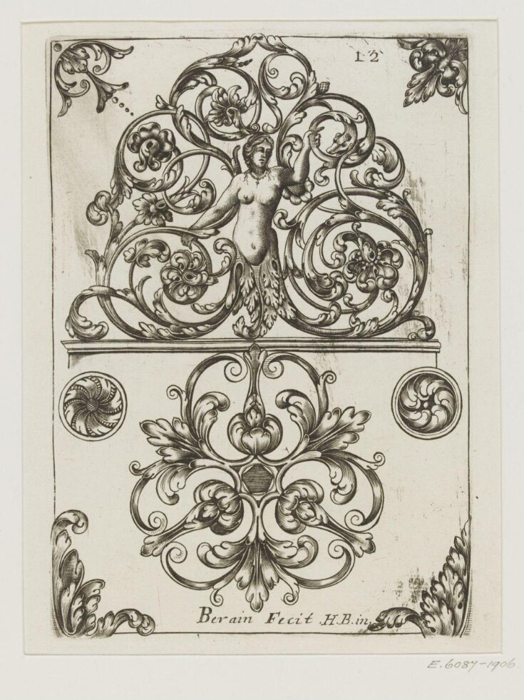 Diverses pieces de Serruriers | Nicolas Langlois the elder | Jean Berain the elder | Hugues ...