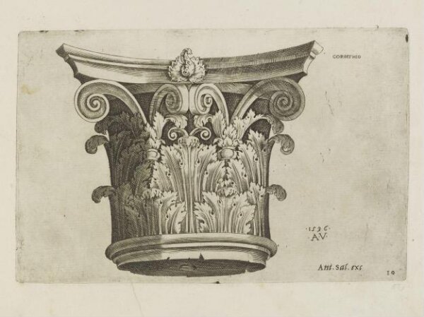 Engraving | Veneziano, Agostino | Salamanca, Antonio | Serlio ...