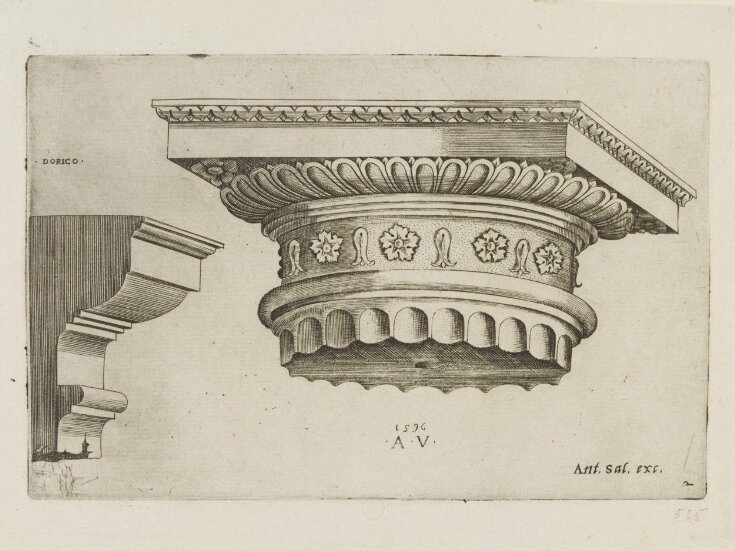 Engraving | Salamanca, Antonio | Veneziano, Agostino | Serlio ...