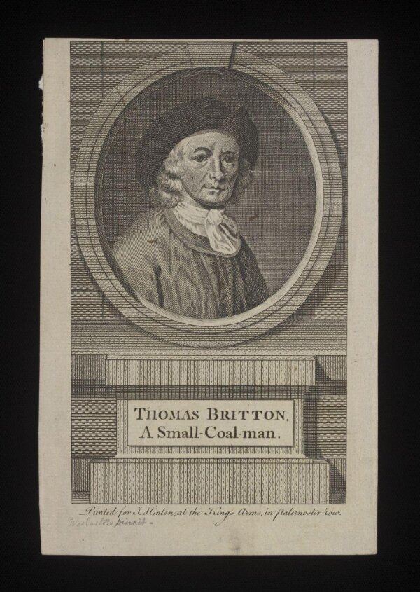 THOMAS BRITTON, A Small-Coal-man | J. Woolaston | J. Hinton | V&A ...