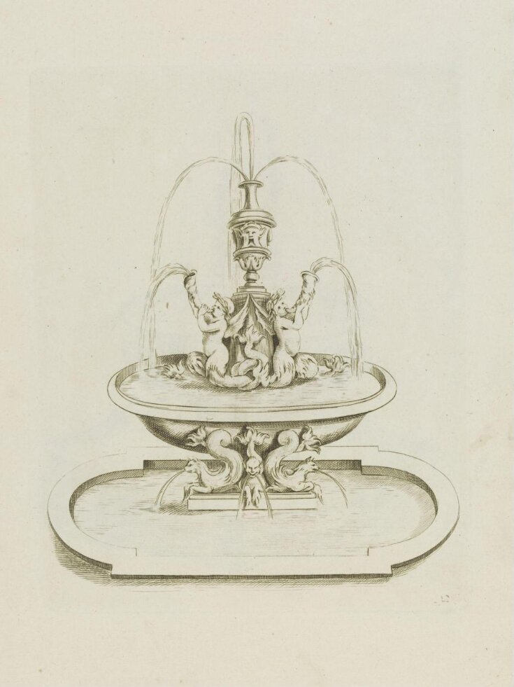 Fontaines et iets d'eau, dessinés d’après les plus beaux lieux d ...