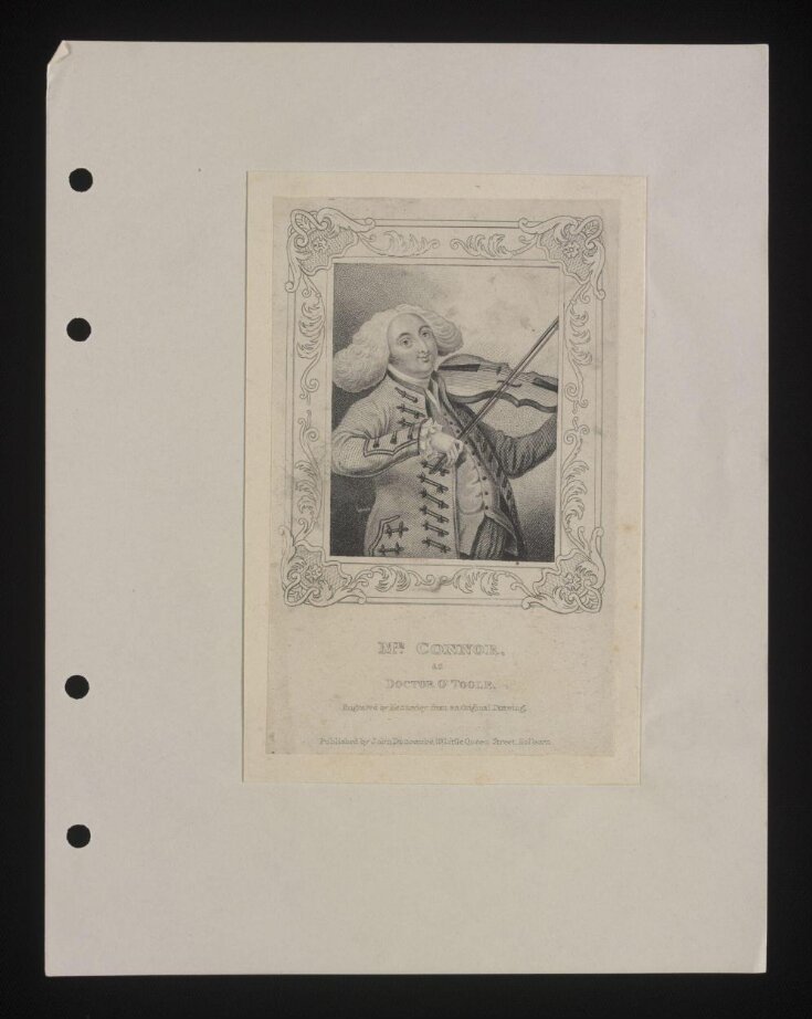 Mr Connor as Doctor O'Toole | John Duncombe | J. Kennerley | V&A ...