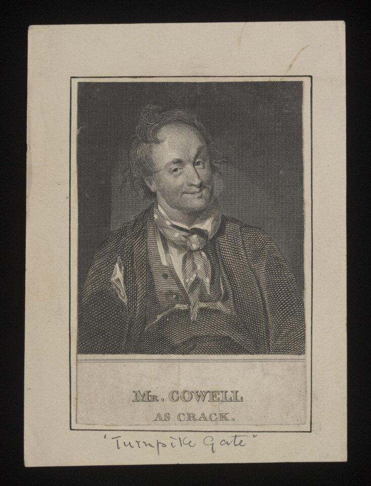 Mr. Cowell as Crack | unknown | V&A Explore The Collections