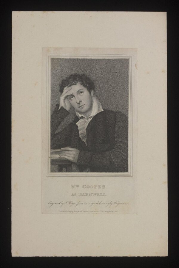 Mr Cooper as Barnwell | Wageman | J. Rogers | V&A Explore The Collections