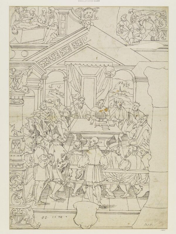 The flaying of Sisamnes | Samuel Sybolt | Tobias Stimmer | V&A Explore ...