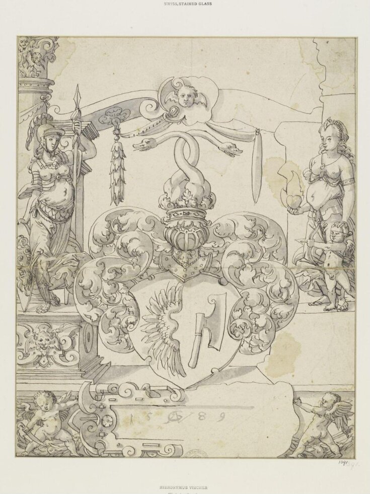 Stained Glass Design Hieronymus Vischer Vanda Explore The Collections