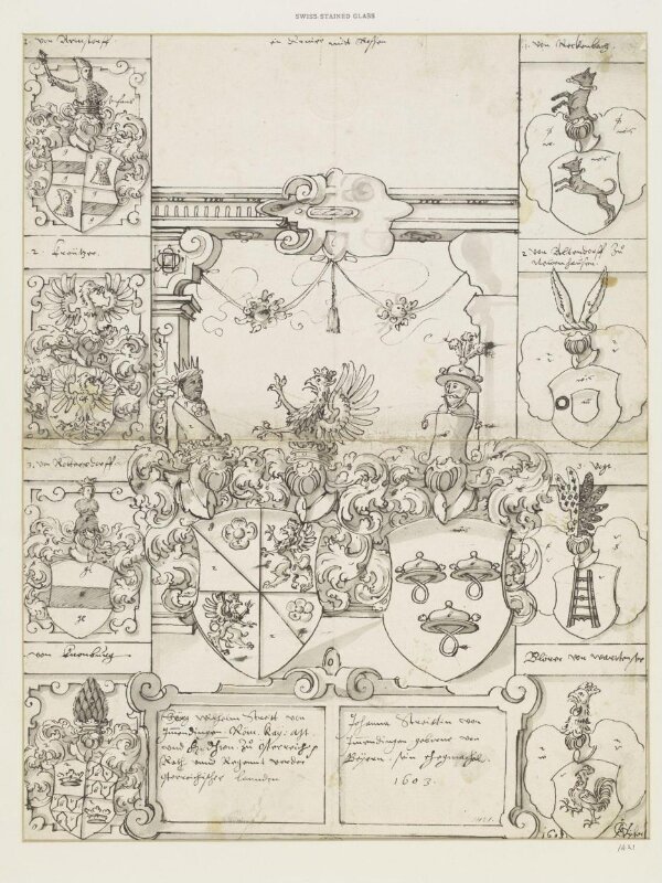 Stained Glass Design | Hieronymus Vischer | V&A Explore The Collections