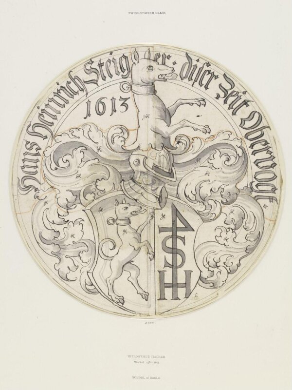 Stained Glass Design | Hieronymus Vischer | V&A Explore The Collections