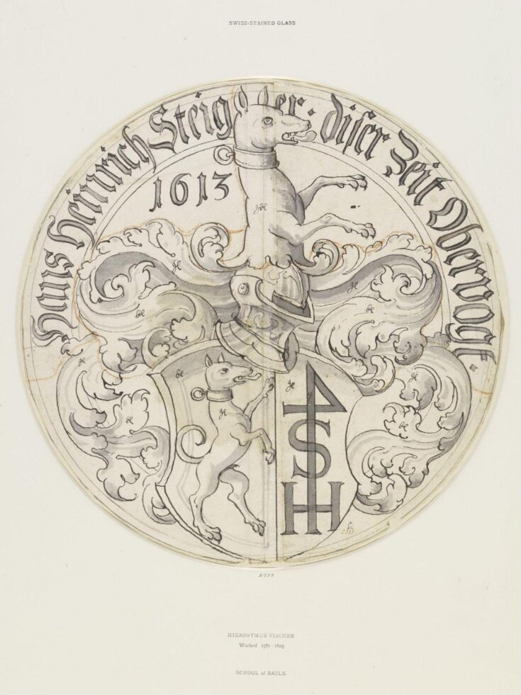 Stained Glass Design | Hieronymus Vischer | V&A Explore The Collections