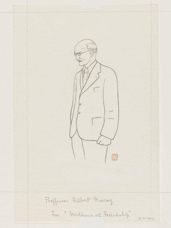 Professor Gilbert Murray | Chiang Yee | V&A Explore The Collections