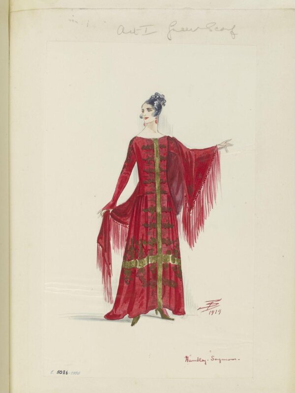 Costume Design | Irene Segalla | Madame Elizabeth Handley-Seymour | V&A ...
