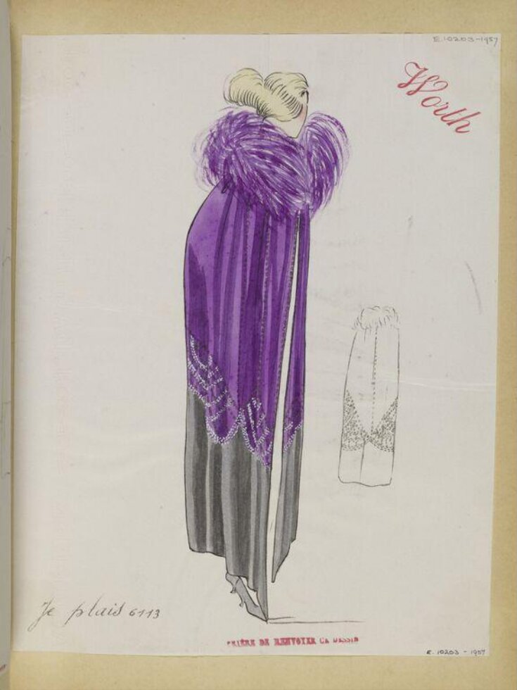 Je plais | P, S | Worth, Jean-Charles | V&A Explore The Collections