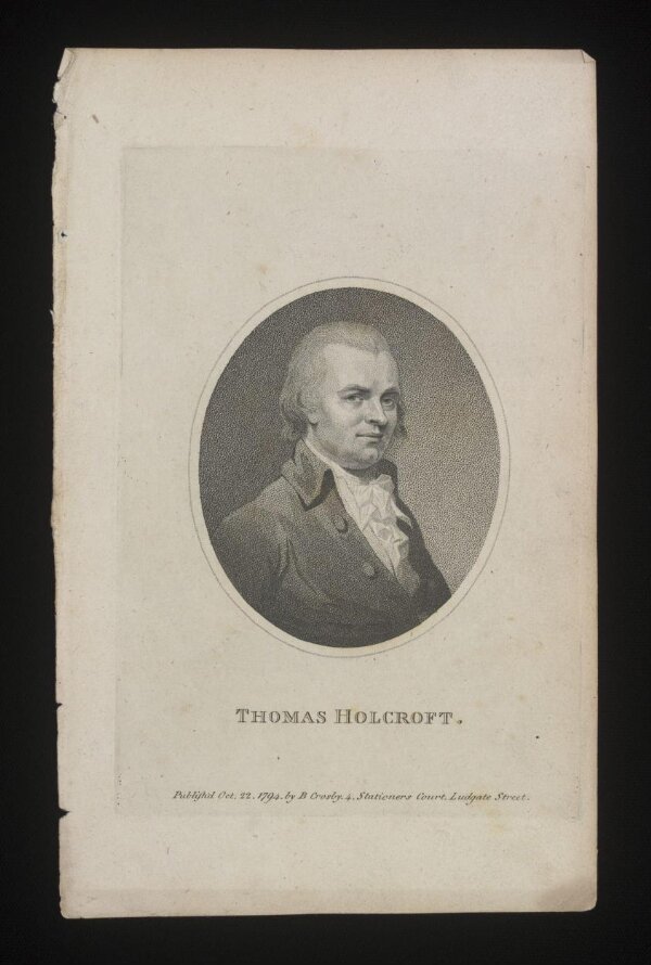 Thomas Holcroft | V&A Explore The Collections