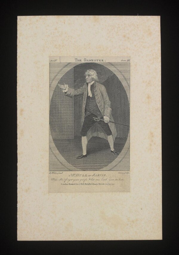 Mr. Hull in the character of Jarvis | Leney | Samuel De Wilde | V&A ...