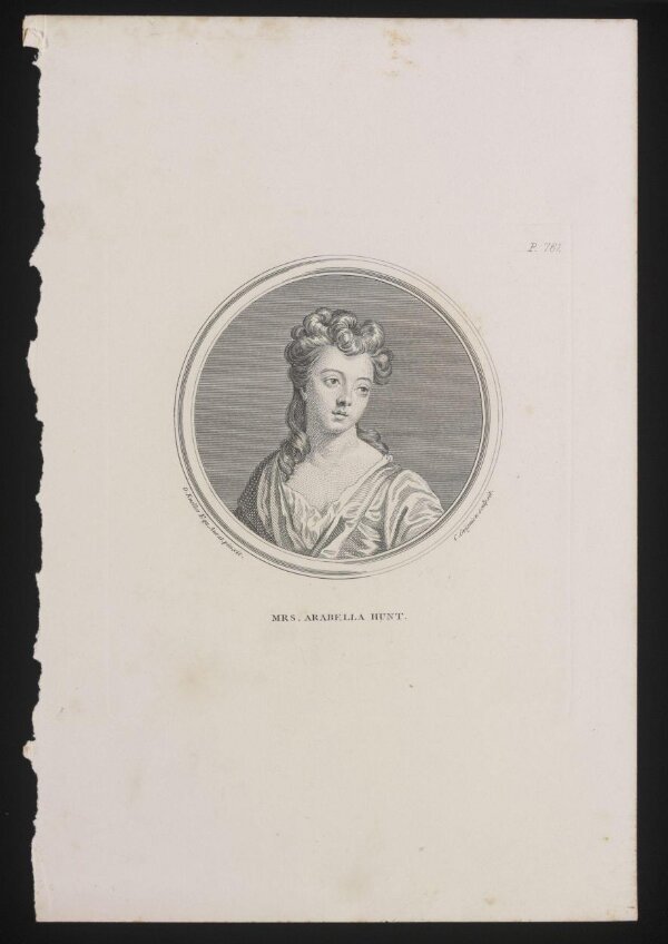 Mrs Arabella Hunt | Charles Grignion | Sir Godfrey Kneller | V&A ...