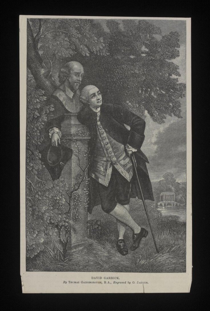 David Garrick | Thomas Gainsborough | O. Jahyer | V&A Explore The ...