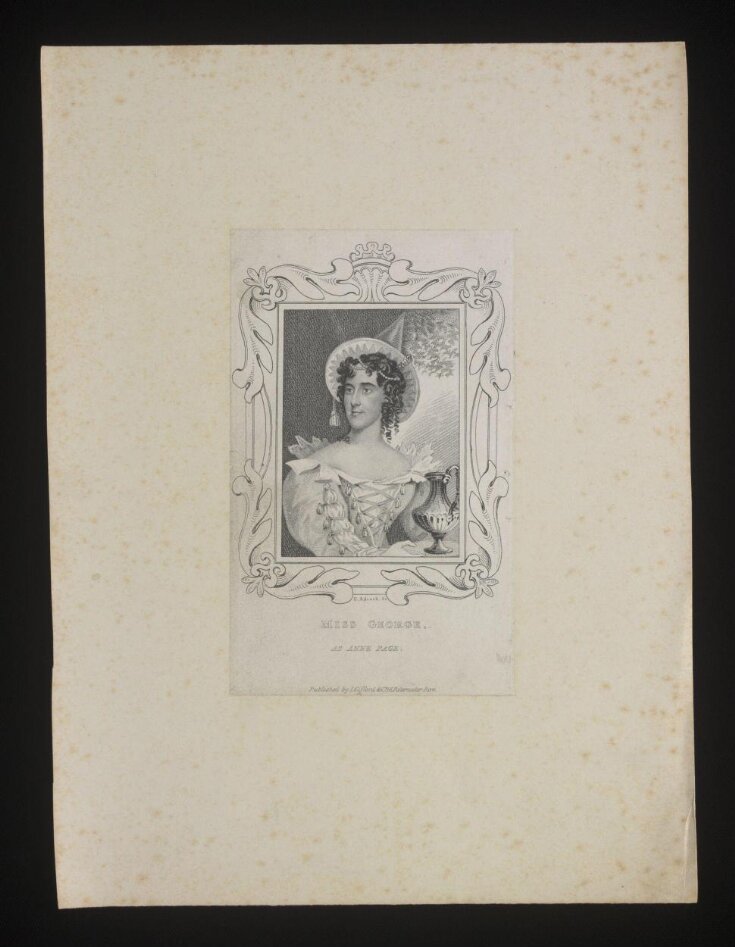 Miss George as Anne Page | unknown | Gifford | V&A Explore The Collections