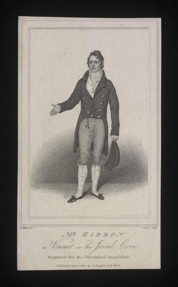 Mr Gibbons as Vincent in the Jovial Crew | Wilde | Carver | V&A Explore ...