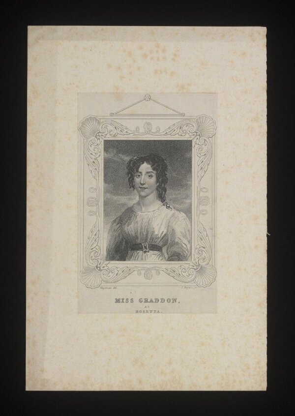 Miss Graddon as Rosetta | J. Rogers | Wageman | V&A Explore The Collections