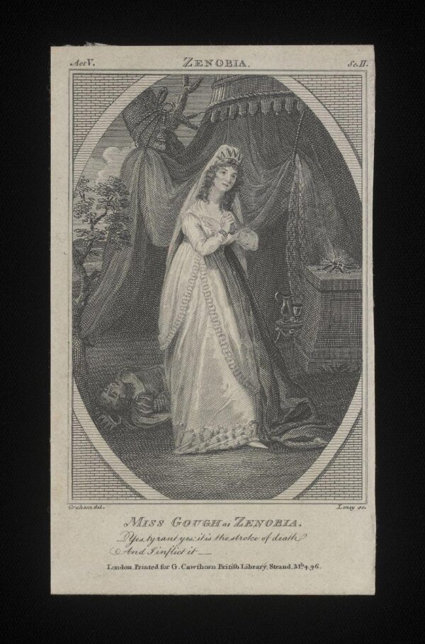 Miss Gough as Zenobia | Leney | Graham, John | V&A Explore The Collections