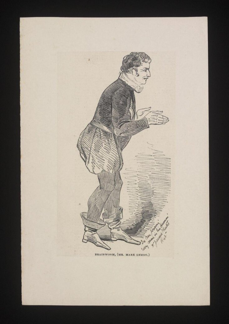 Brainworm, (Mr. Mark Lemon) | unknown | V&A Explore The Collections