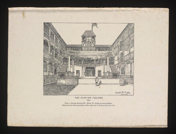 The Fortune Theatre | Walter H. Godfrey | V&A Explore The Collections