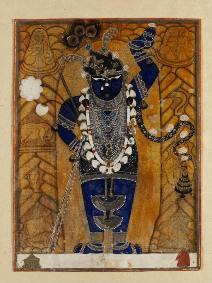 Krishna as Srinathji | Unknown | V&A Explore The Collections
