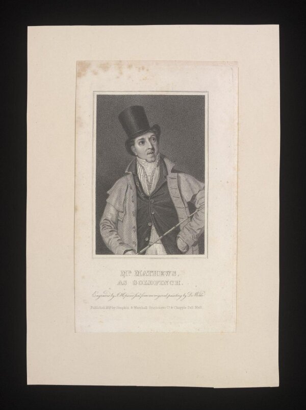 Mr. Mathews/as Goldfinch | unknown | V&A Explore The Collections