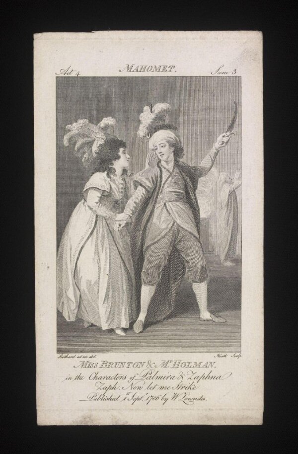 Miss Bruton & Mr. Holman/in the characters of Palmira & Zaphna | Heath ...