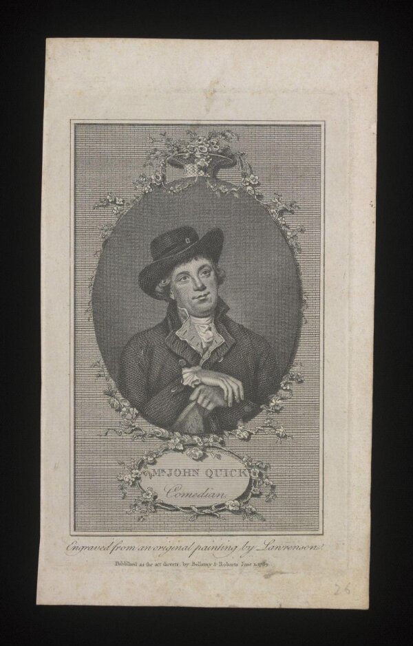 Mr John Quick | Thomas Lawrenson | V&A Explore The Collections