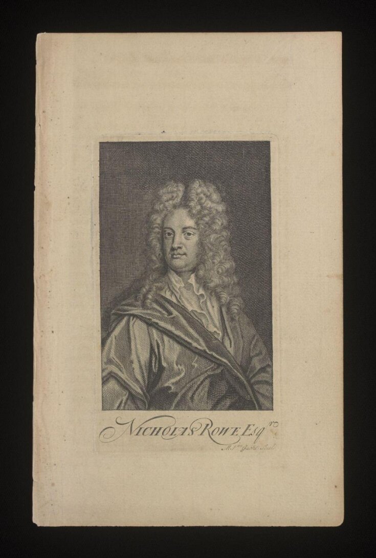 Nicholas Rowe | unknown | 'J.' or 'T.' Van der Gucht | V&A Explore The ...