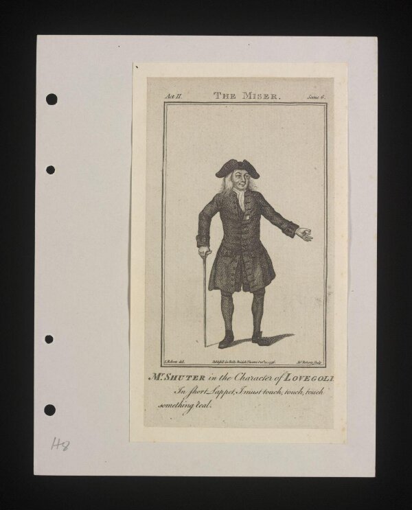 Mr Shuter ad Lovegoli | John Bell | I Roberts | J. Roberts | V&A ...