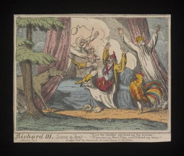 Richard III Scene a tent | J. L. Marks | John Duncombe | V&A Explore ...