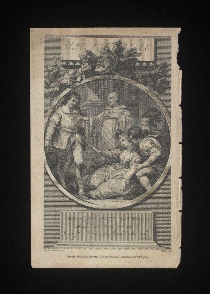 Much Ado About Nothing | John Bell | de Loutherbourg | Joseph Collyer ...