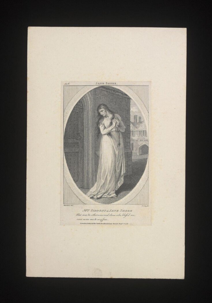Mrs Siddons as Jane Shore | William Hamilton | Leney | V&A Explore The ...