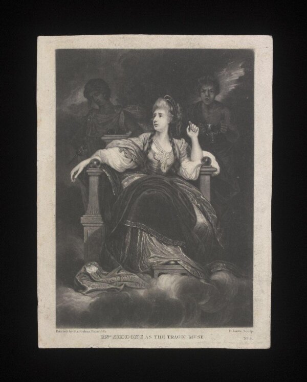Mrs Siddons as the Tragic Muse | Reynolds | Dawe | V&A Explore The ...