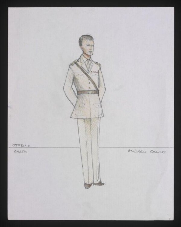 Othello - Cassio (Andrew Collins) | Nick Ormerod | V&A Explore The ...