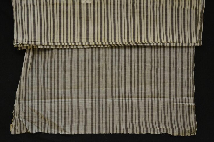Striped Muslin | Unknown | V&A Explore The Collections
