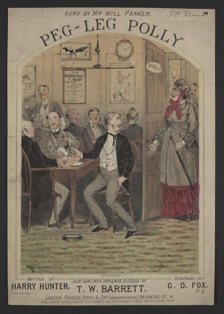 Peg-leg Polly | G. D. Fox | Alfred Concanen | Harry Hunter | V&A ...
