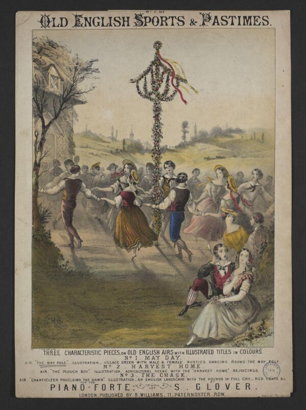 Old English Sports & Pastimes | B. Williams | F. Sexton | S Glover | V ...