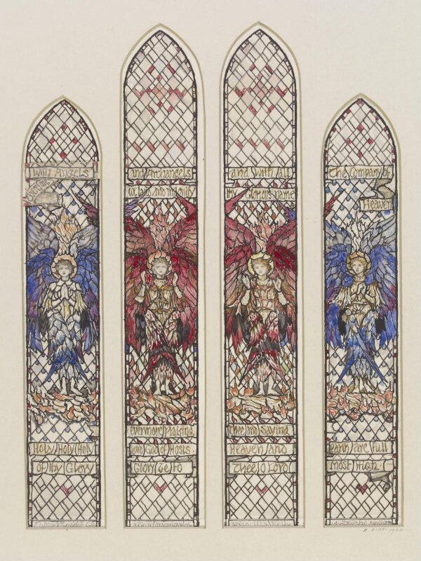 Cherubim and Seraphim | Whall, Christopher Whitworth | V&A Explore The ...