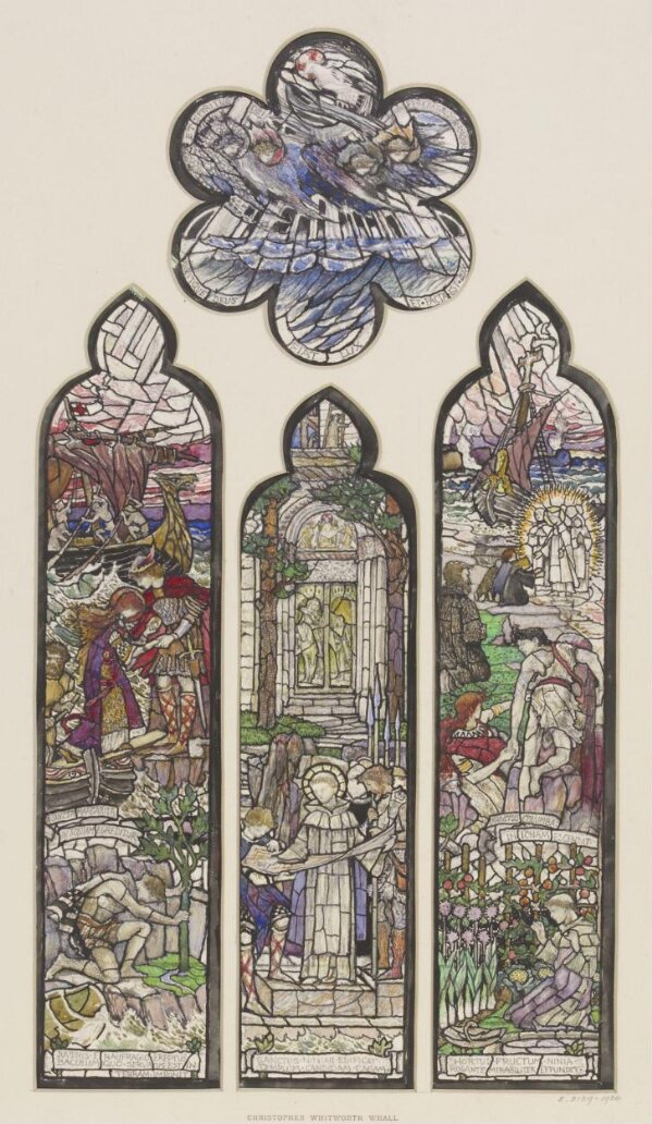 Life of St. Ninian | Whall, Christopher Whitworth | V&A Explore The ...