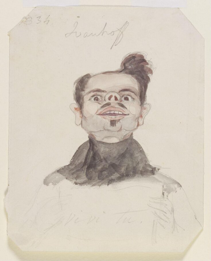 drawing of Nicholas Ivanoff | Chalon, Alfred Edward | V&A Explore The ...