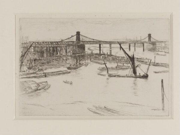 Old Hungerford Bridge | Whistler | V&A Explore The Collections