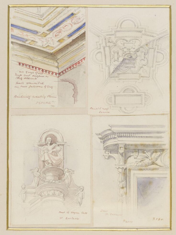Architectural Study | Godfrey Sykes | V&A Explore The Collections