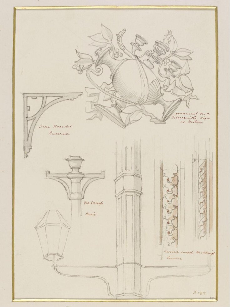 Architectural Study | Godfrey Sykes | V&A Explore The Collections