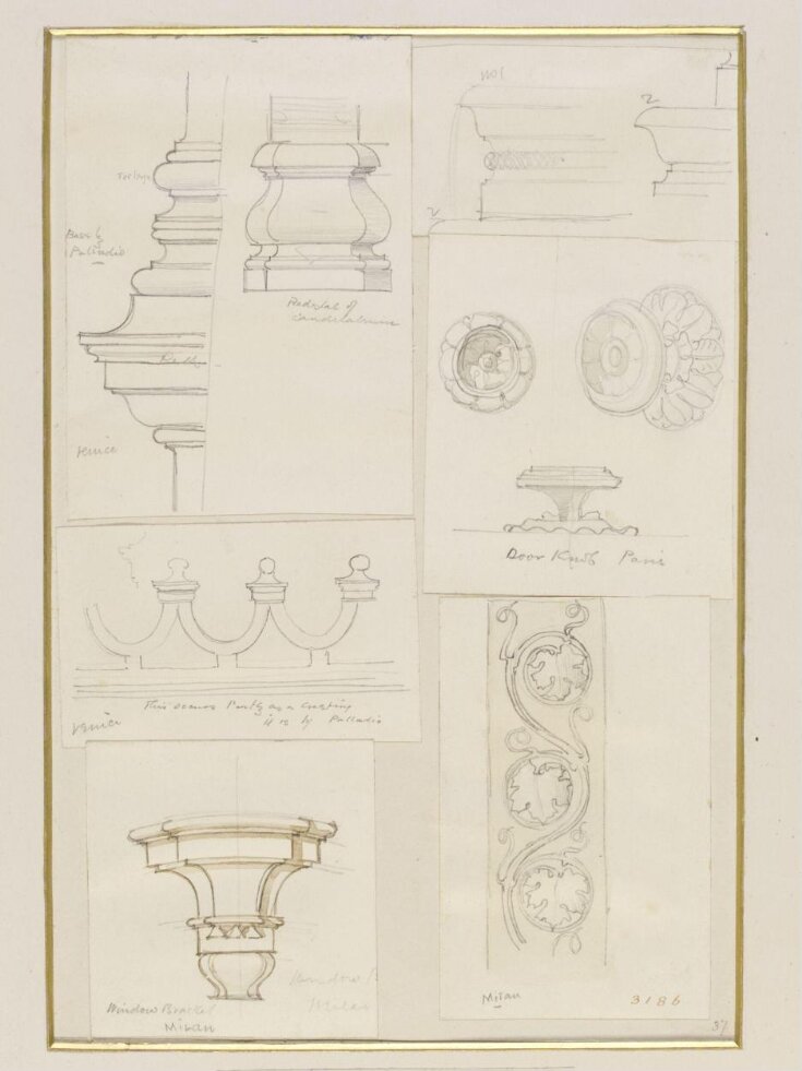 Architectural Study | Godfrey Sykes | V&A Explore The Collections